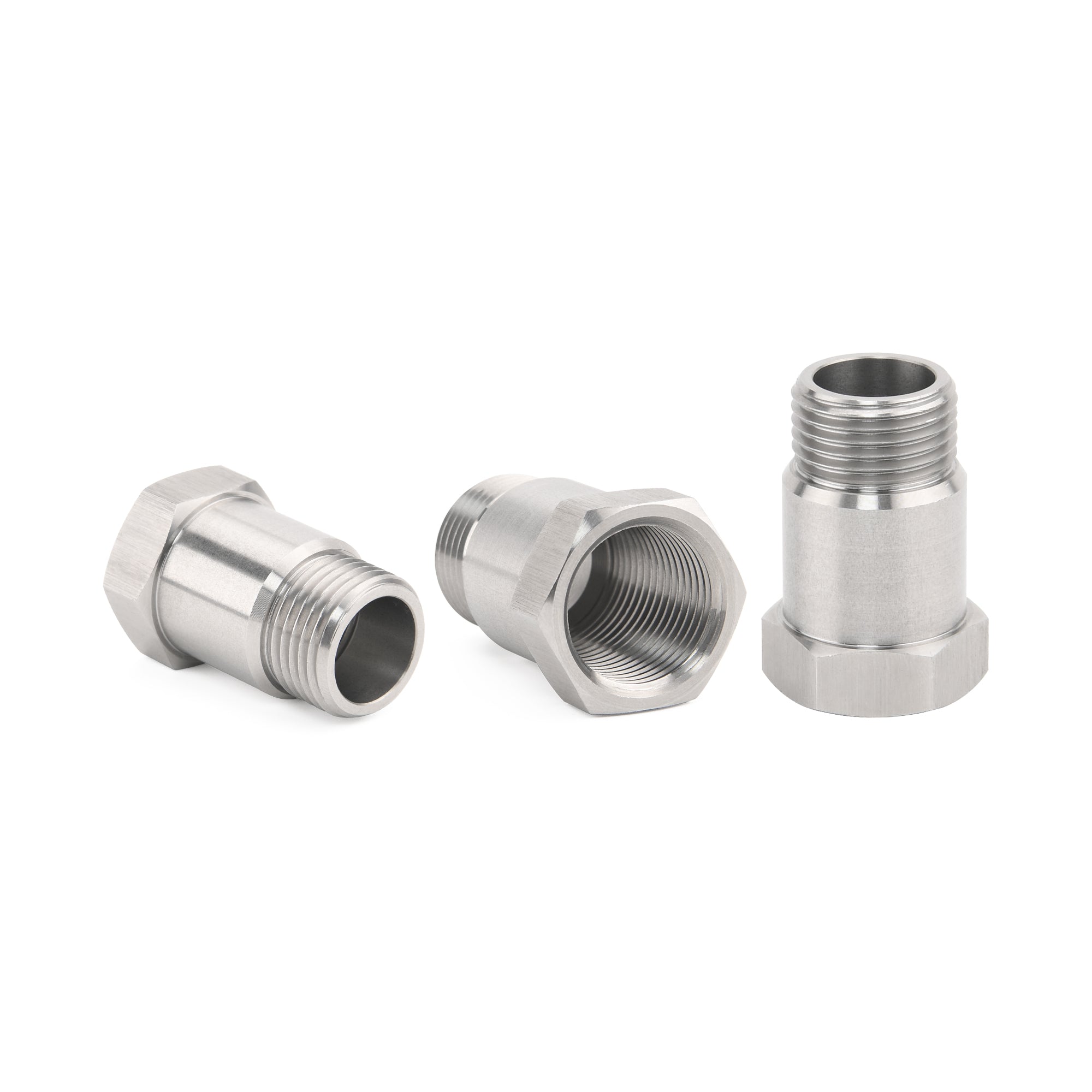Stainless M18 X 1.5 Thread Adapter, Silvery – BESTARC
